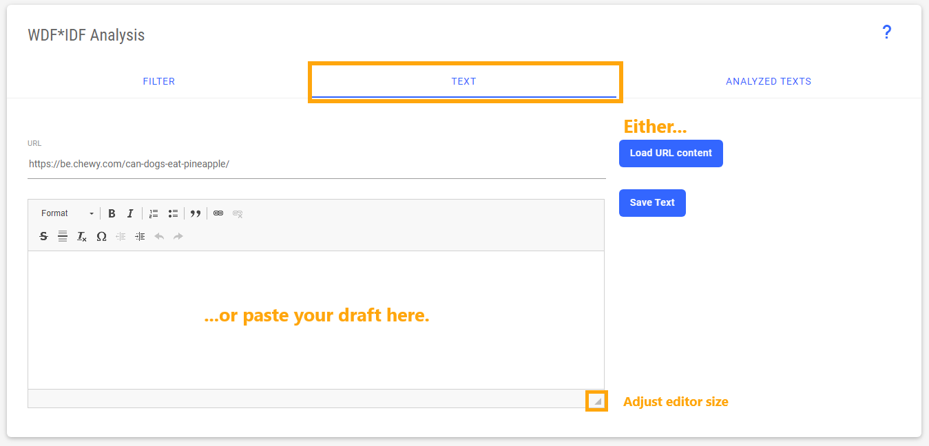 How to Perfect Your Content with the Text Optimizer – cPanel SEO